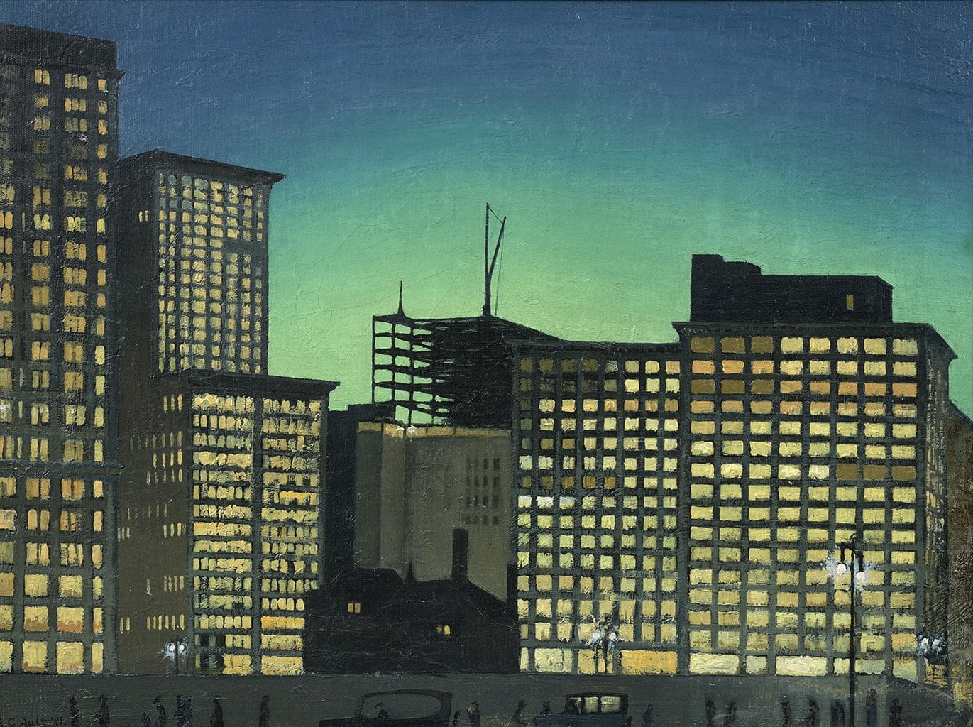 Ault - A New York Skyline - Questroyal Fine Art