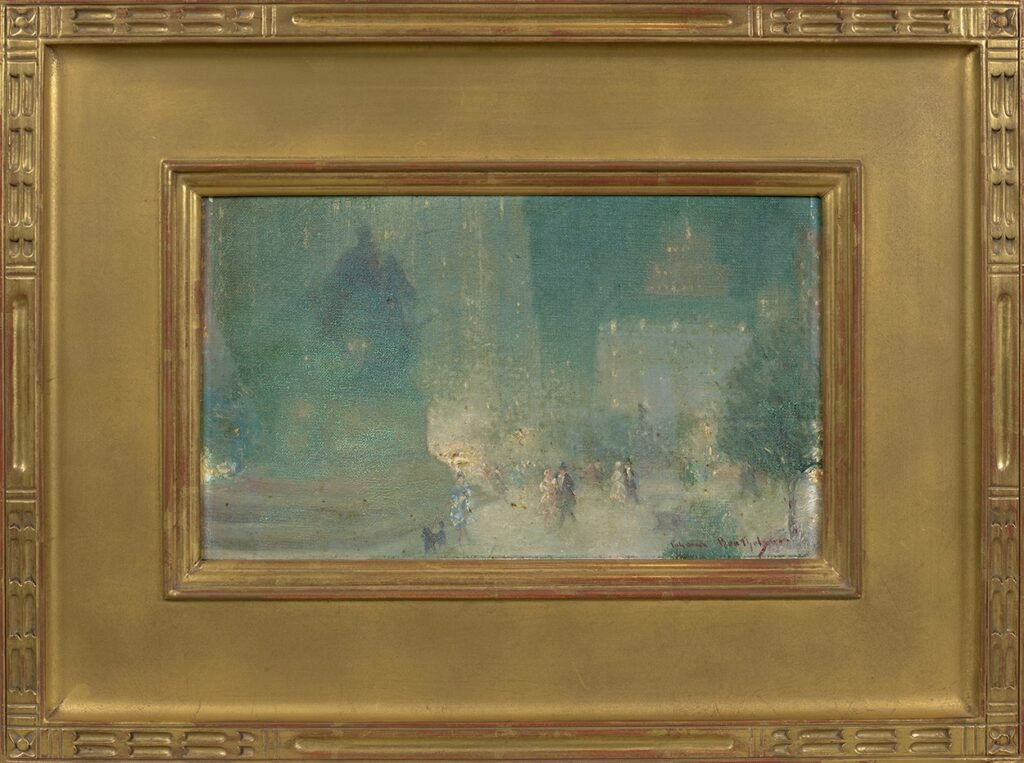 Berthelsen - Evening, Grand Army Plaza - Questroyal Fine Art