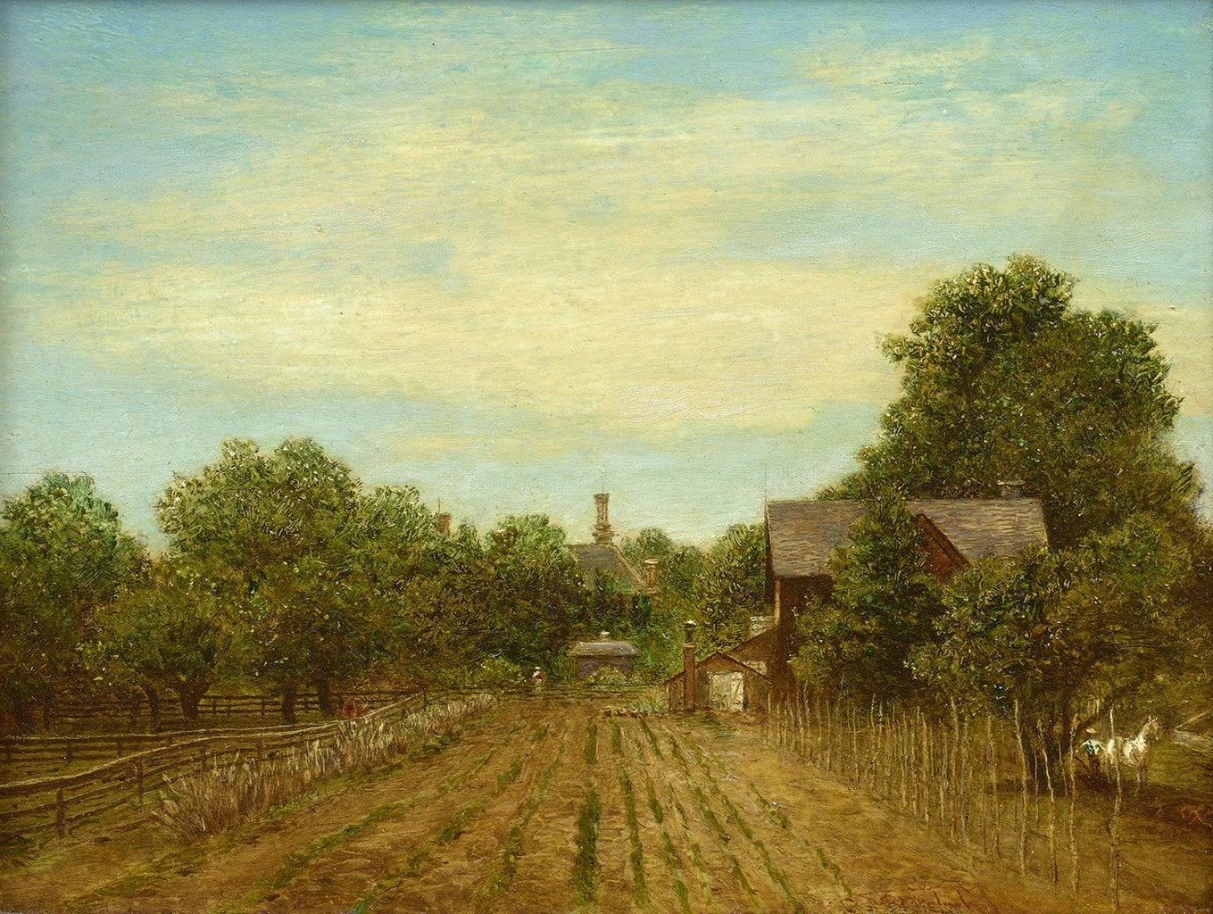 Blakelock - A Spring Garden - Questroyal Fine Art