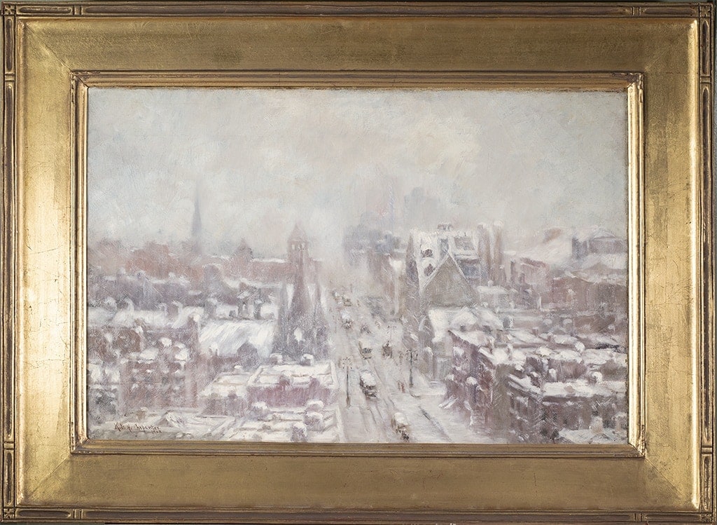 Carpenter - Winter - Questroyal Fine Art