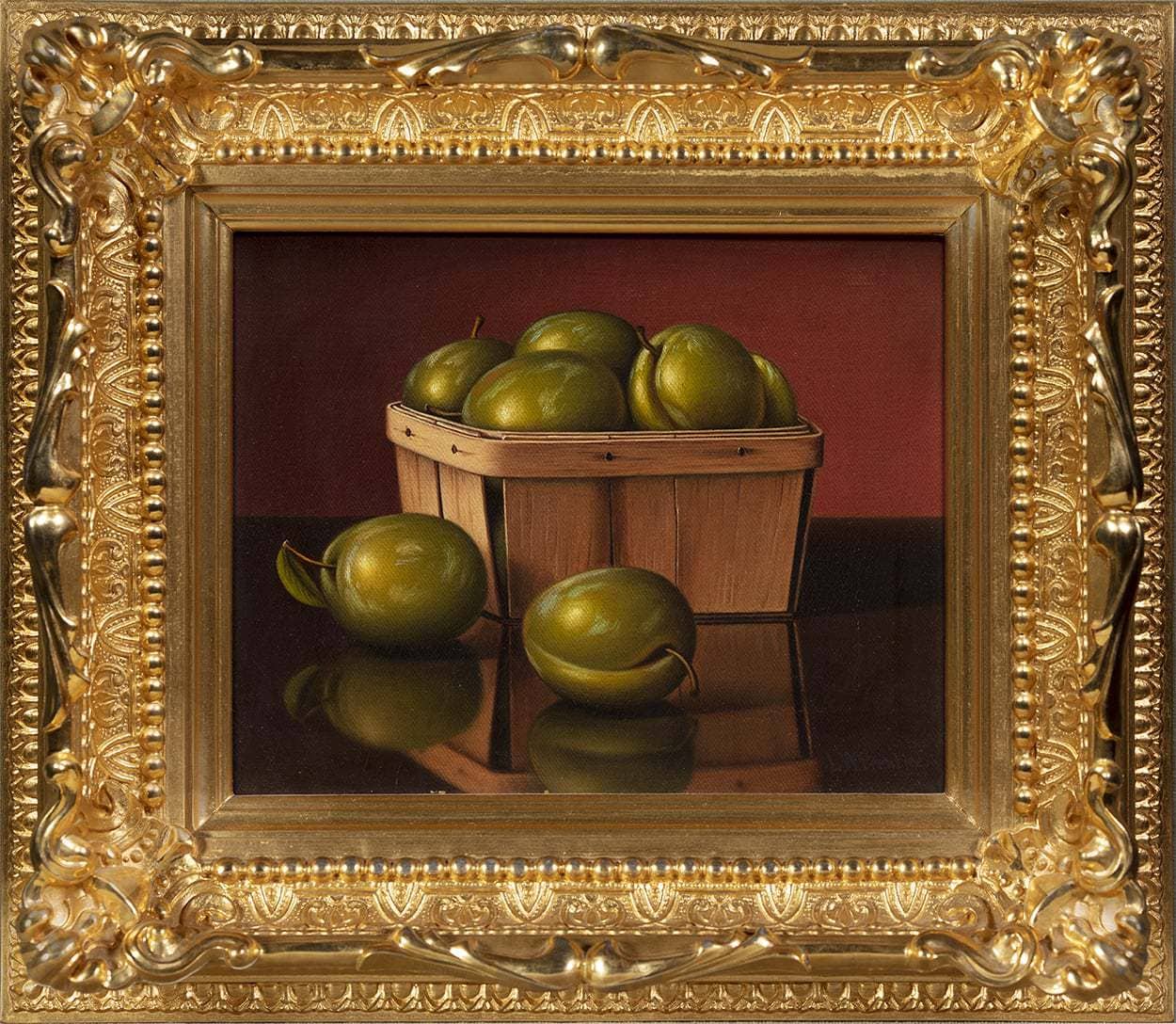 Prentice - A Basket of Plums - Questroyal Fine Art