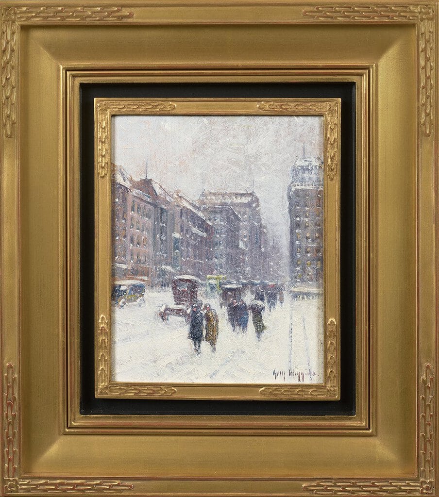 Wiggins - City Snow - Questroyal Fine Art