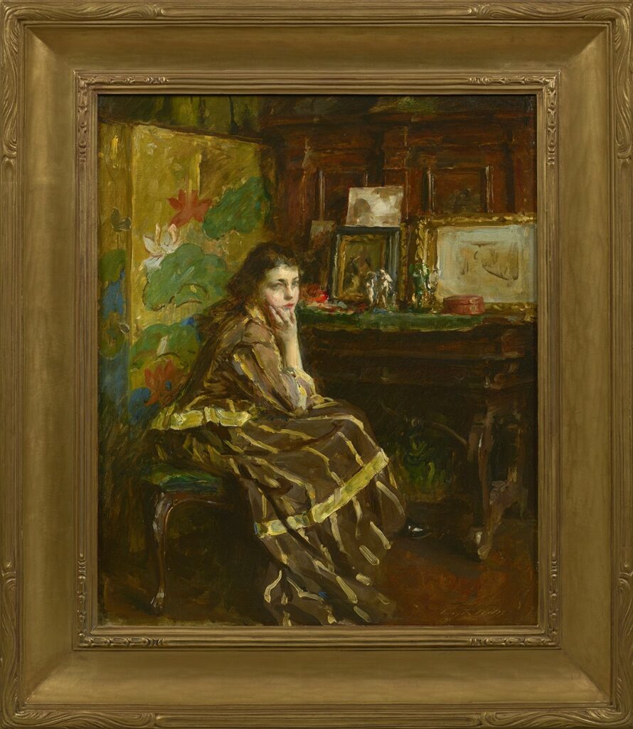 Wiles - The Little Models (Reverie) - Questroyal Fine Art