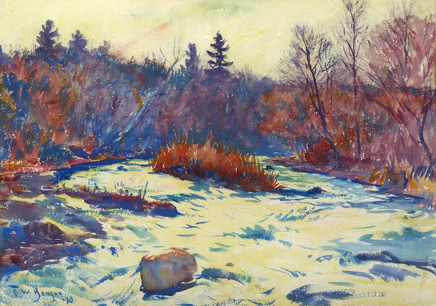 Benson - Sun Glare - Questroyal Fine Art