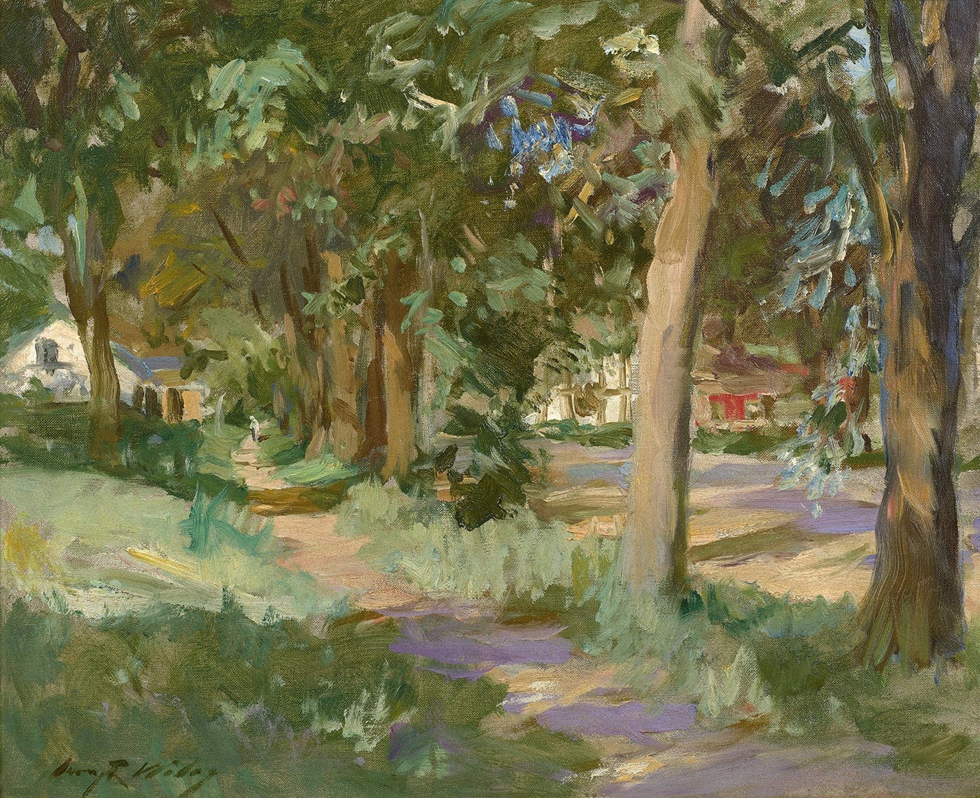 Wiles - The Village Street - Questroyal Fine Art