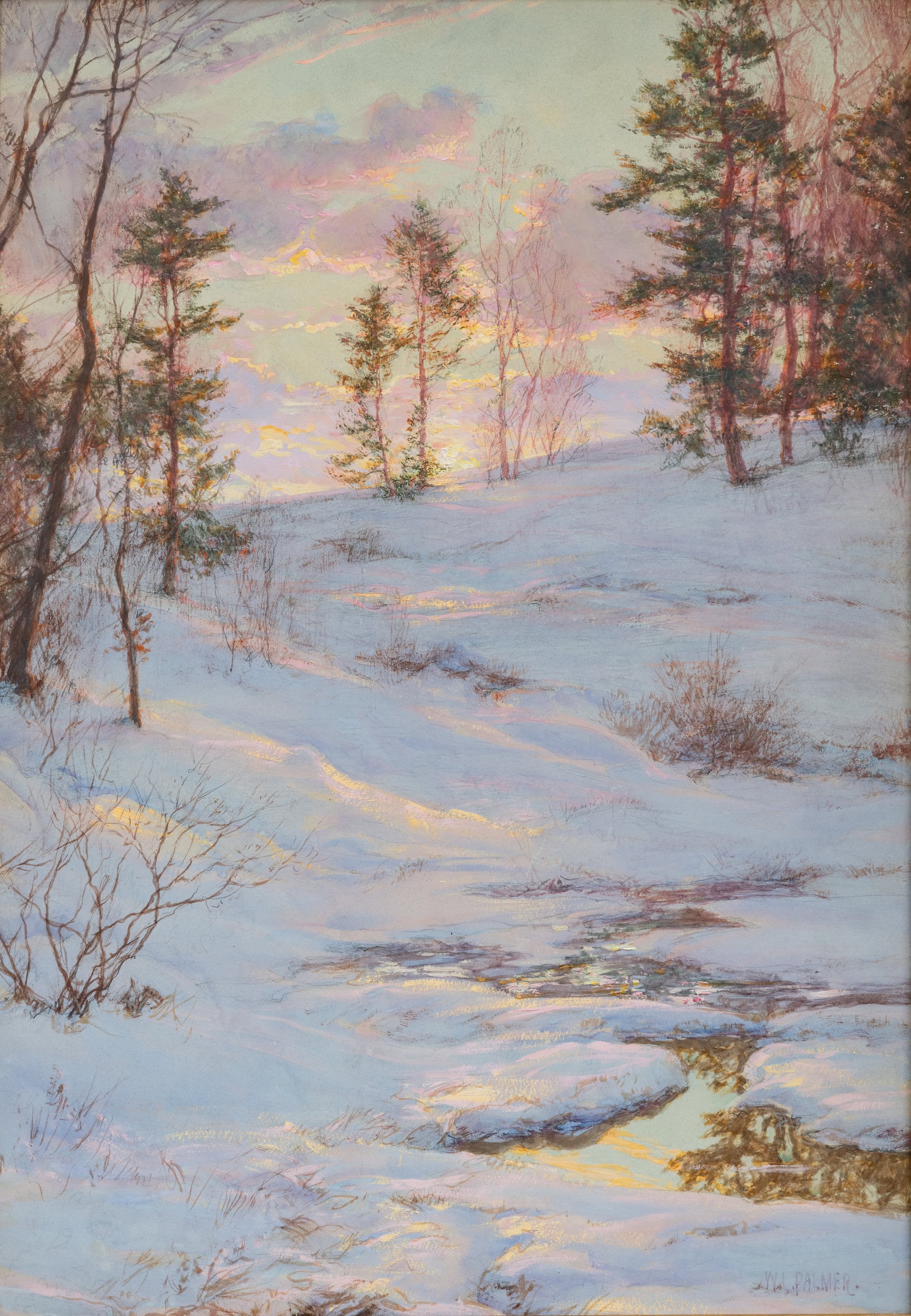 Winter Landscape - Questroyal Fine Art