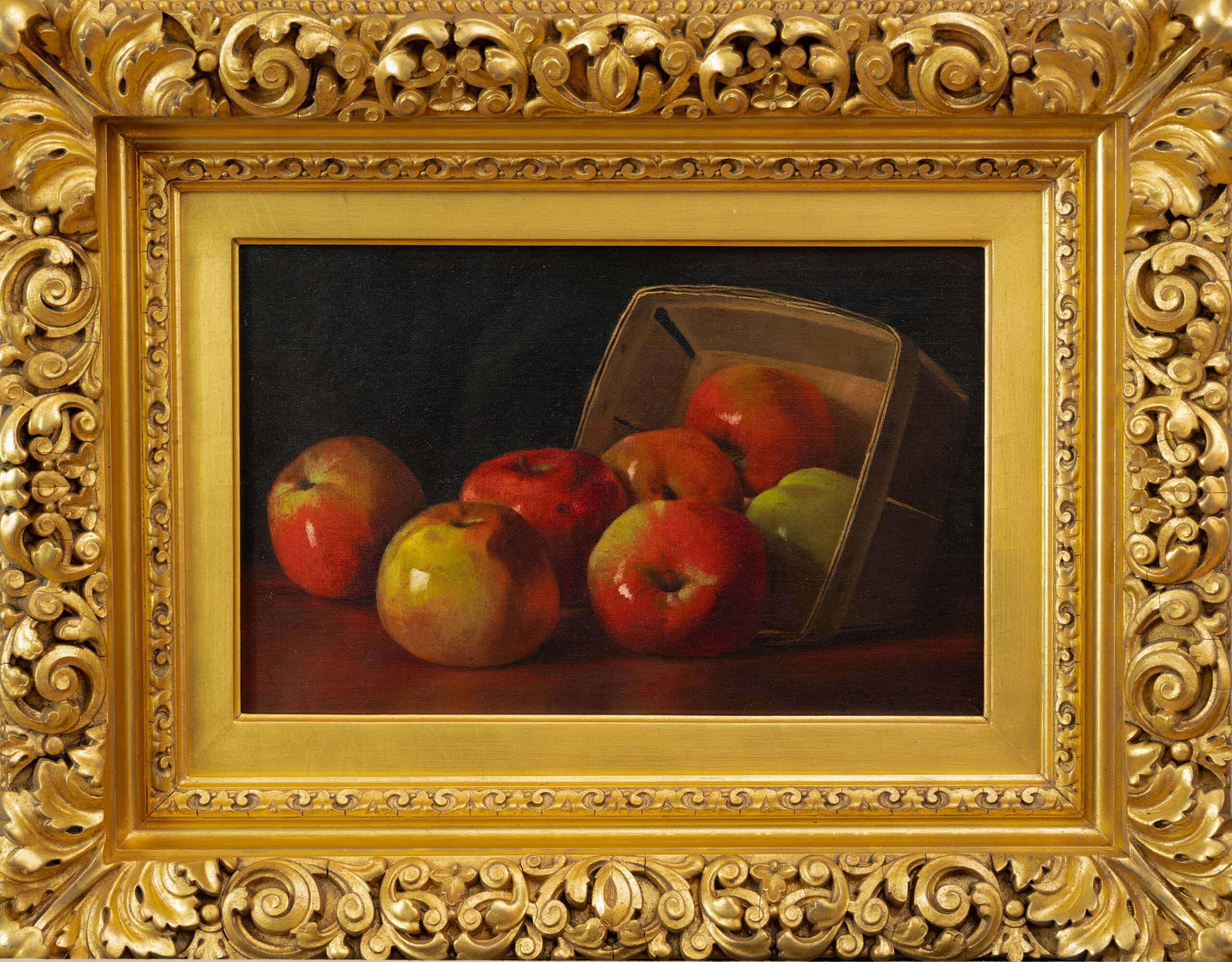Basket of Apples - Questroyal Fine Art
