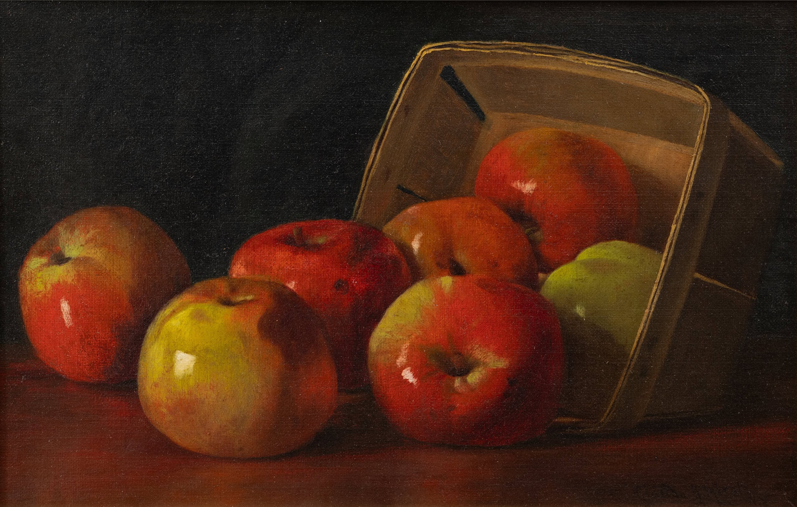 Basket of Apples - Questroyal Fine Art